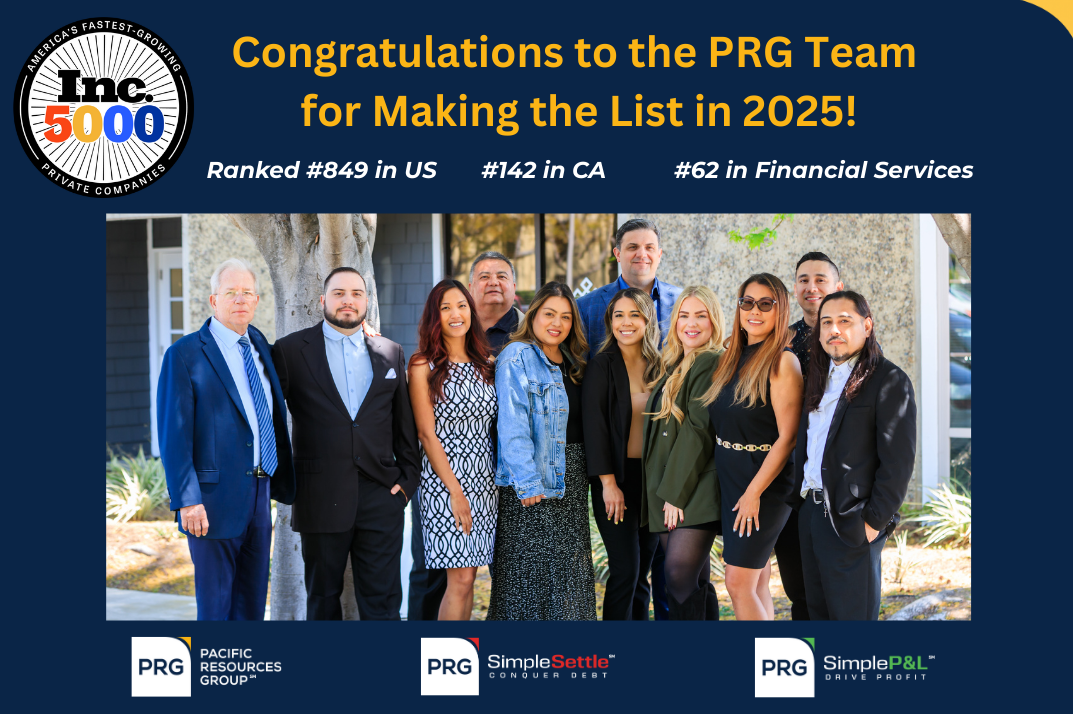 PRG Joins the Inc. 5000 List: Why Business Owners Trust Us